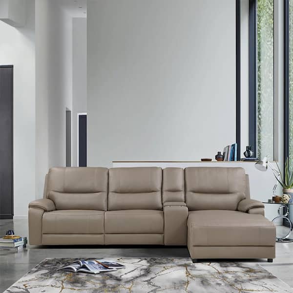 Taupe microfiber couch store