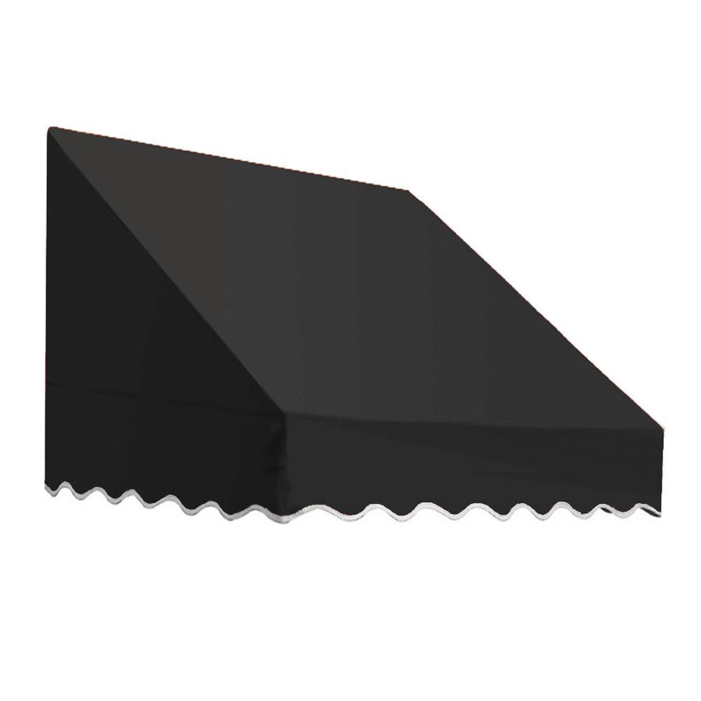 AWNTECH 4.38 ft. Wide San Francisco Window/Entry Fixed Awning (44 in. H ...
