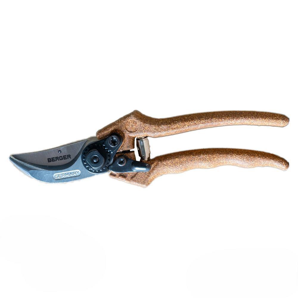 Berger 2.25 in. Hand Pruning Shears with Cork Handles C1200 - The Home ...