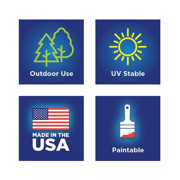 WIRE TRAK Wire Guard 1.5 in. x 5 ft. Flanged U-Channel Raceway, Gray ...