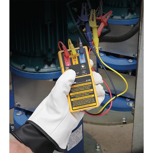 IDEAL 3-Phase/Motor Rotation Tester 61-521 - The Home Depot