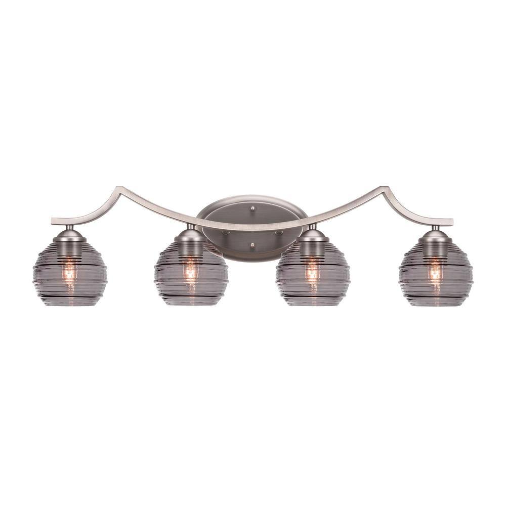 Cleveland 8 in. 1-Light Graphite Vanity Light 5R54GP5112 - The Home Depot
