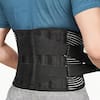 Wellco Adjustable Back Brace/Waist Belt For Lower Back Pain Relief Men ...