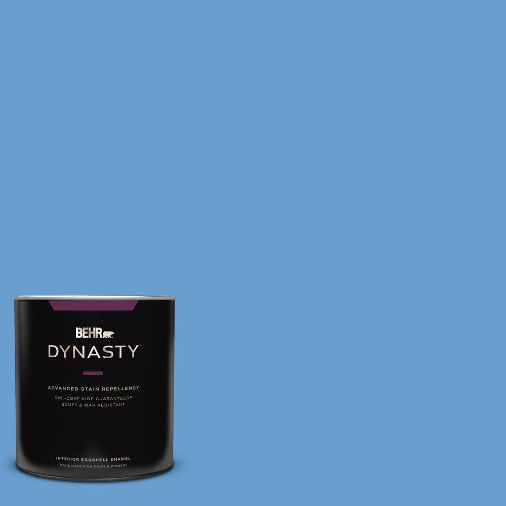 Have a question about BEHR DYNASTY 1 qt. #570B-5 Gulf Stream Eggshell ...