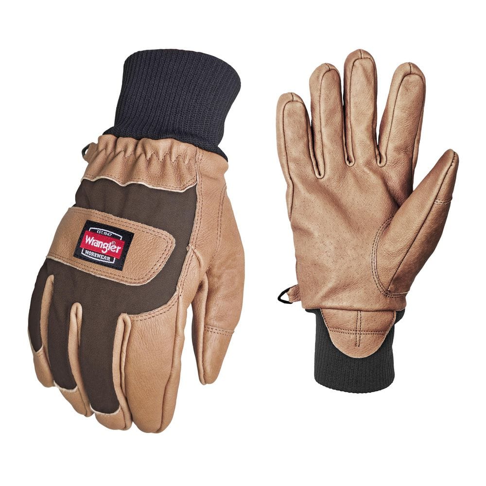 Wrangler Extra Large Workwear Insulated Waxed Pigskin Outdoor and Work ...