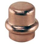 NIBCO 1/2 in. Copper Press x Press Pressure Coupling with Dimple Stop ...