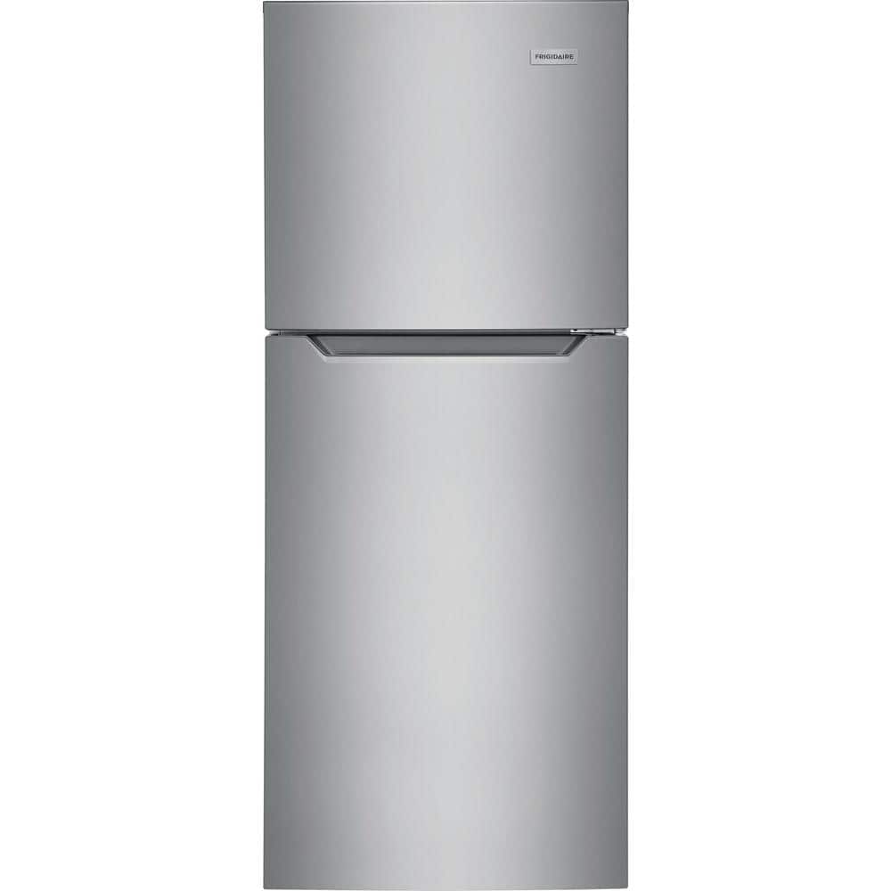 Generic 11.6 cu. ft. Top Freezer Refrigerator in Brushed Steel, ENERGY ...
