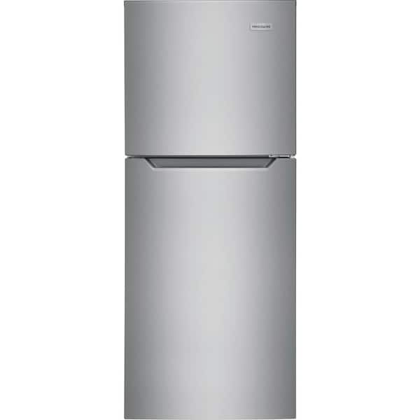 Generic 11.6 cu. ft. Top Freezer Refrigerator in Brushed Steel, ENERGY ...