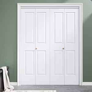 EH PUERTA 28 in. x 80 in. 4 Panel Hollow Core MDF White Primed ...