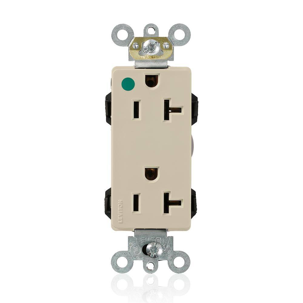 Reviews for Leviton Decora Plus 20 Amp 125 V Lev-Lok Modular Hospital ...