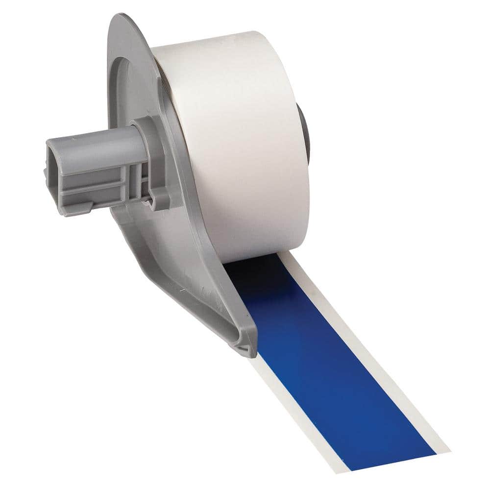 Brady All-Weather Vinyl Labels 1 in. W x 50 ft. L Blue M710; BMP71 M7C ...