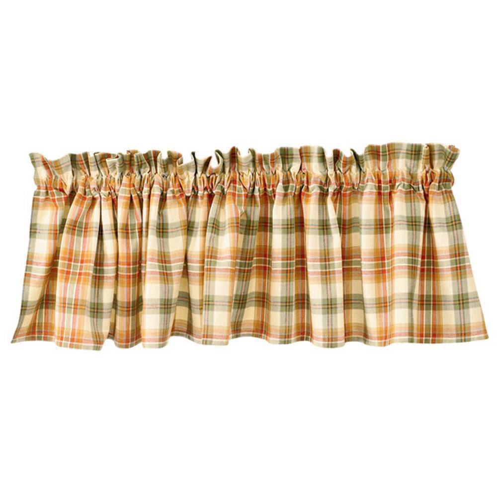Park Designs Lemon Pepper Valance 619-47 - The Home Depot
