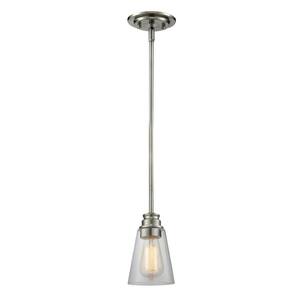 Hukoro 3-Pack 1-light Brushed Nickle Mini Pendant Light 3PJP122-BN ...
