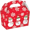 Amscan 2.75 in. x 4.5 in. x 2.5 in. Snowman Gable Box (5-Count, 4-Pack ...