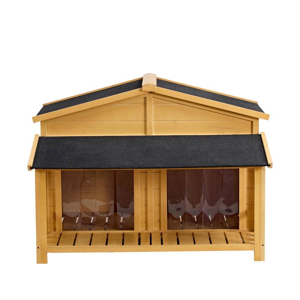 maocao hoom Dog House, Waterproof Dog Cage Kennel, Raised Pet Kennel ...