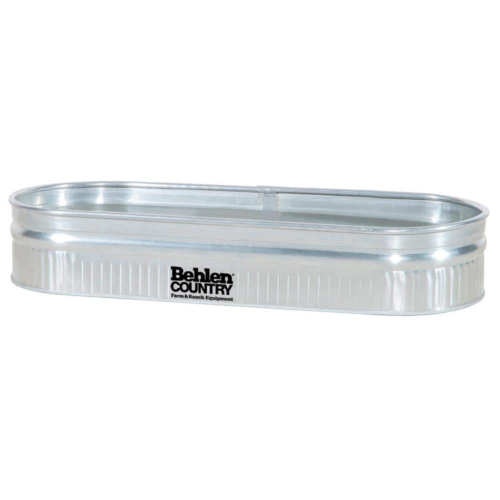 Behlen Double Life 2 ft. x 1 ft. x 6 ft. Round End Tank 50130218 - The ...