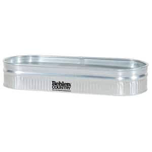 Behlen 2 ft. x 2 ft. x 4 ft. Double Life 20-Gauge Bottom Round End ...