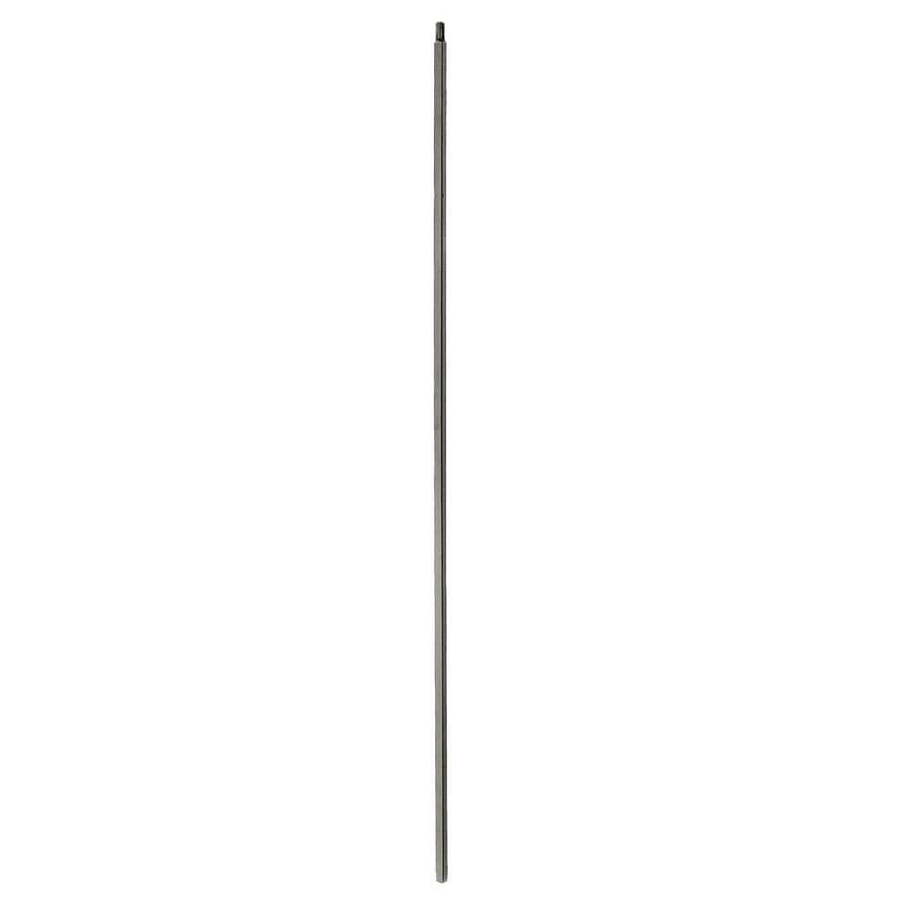 arteferro 44 in. x 1/2 in. Smooth Round Bar Warm Nickel Powder Coated ...