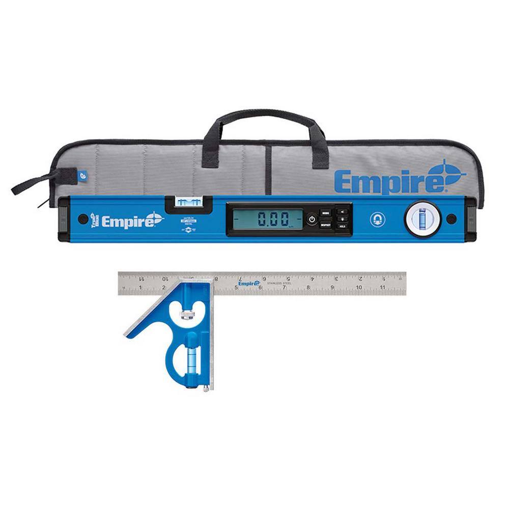 Milwaukee 24 in. True Blue Magnetic Digital Box Beam Level with Case ...