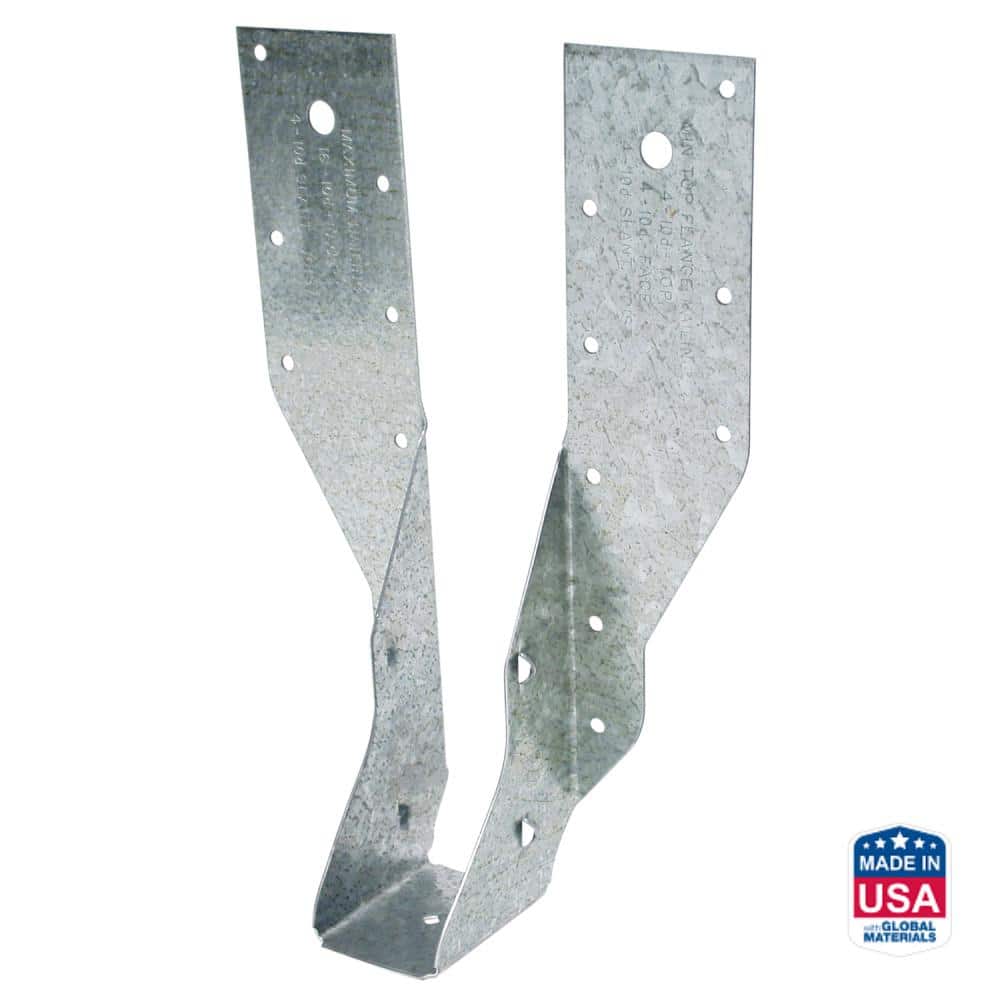 Simpson Strong-Tie THA 9-11/16 in. Galvanized Adjustable Hanger for 2x ...
