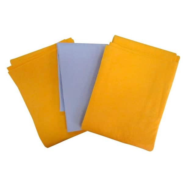 HDX Large Shammy Cloth (2-Pack) with Mini Shammy Cloth SPAC2-54 - The ...