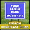 Lynch Sign 24 in. x 36 in. Custom Coroplast Sign C2436A - The Home Depot
