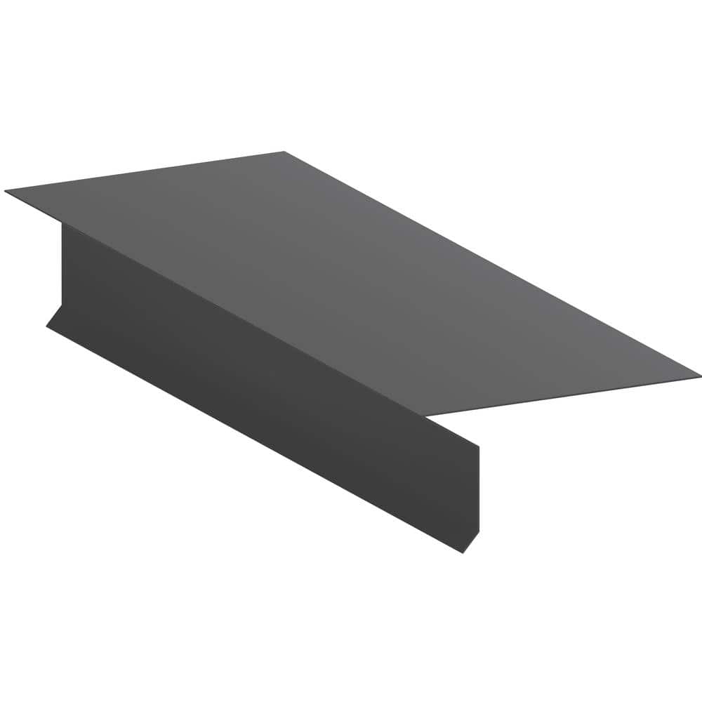 Gibraltar Building Products 4-5/8 in. x 10 ft. Galvanized Steel Eave ...