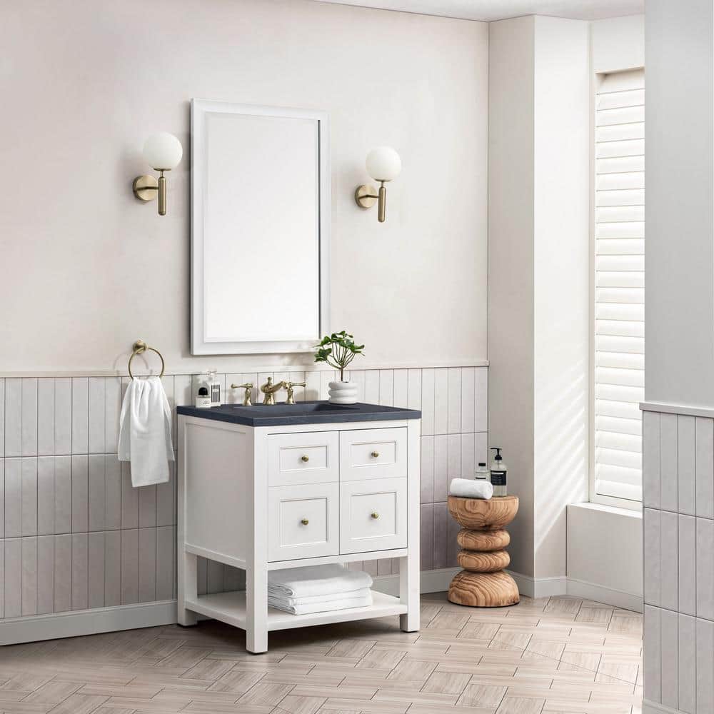 James Martin Vanities Breckenridge 30 in. W x 23.5 in. D x 34.2 in. H ...
