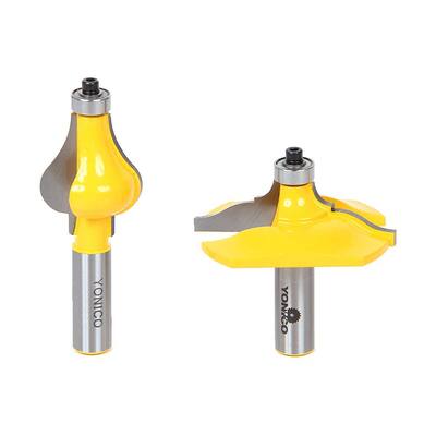 Yonico Handrail Molding Thumbnail Bead 1/2 in. Shank Carbide Tipped ...