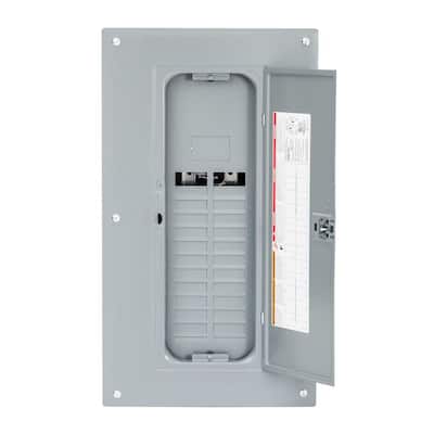 Square D Homeline 200 Amp 20-Space 40-Circuit Indoor Main Breaker Plug ...