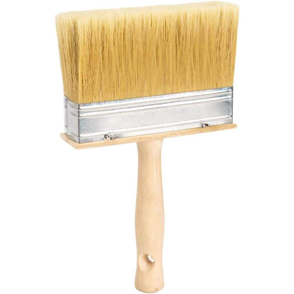 KIWDZFU 5-Inch Wide Paint Brush for Deck Stain Applicator, Soft ...
