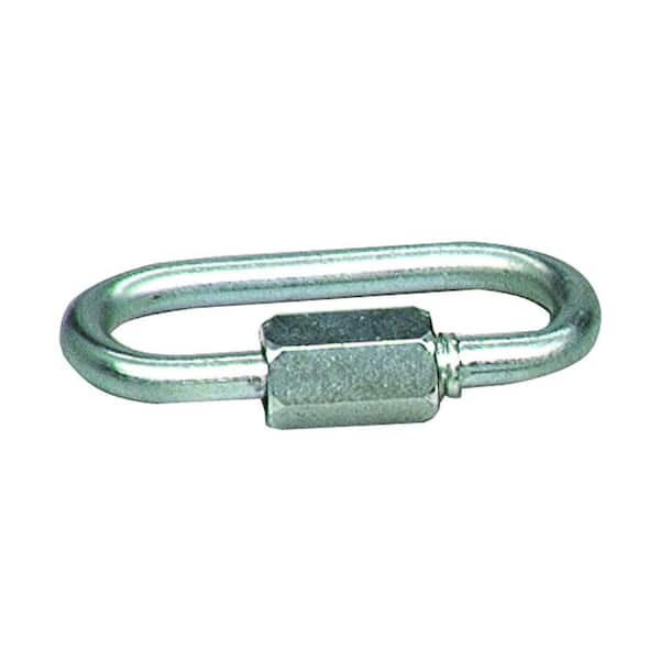 Everbilt 1,200 lb. 1/4 in. x 2-1/4 in. Stainless-Steel Quick Link 7441S ...