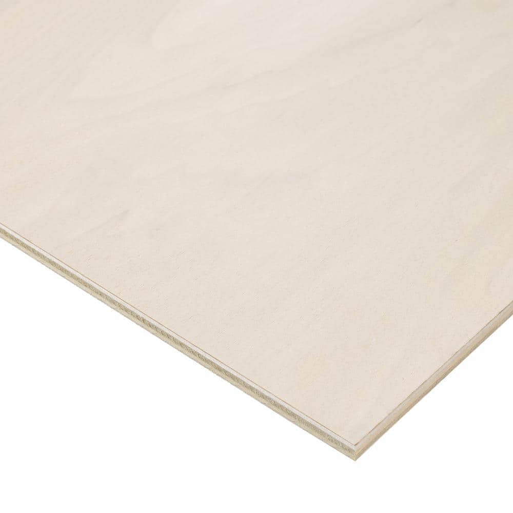 Columbia Forest Products 1/2 in. x 2 ft. x 4 ft. PureBond Pre-Primed ...