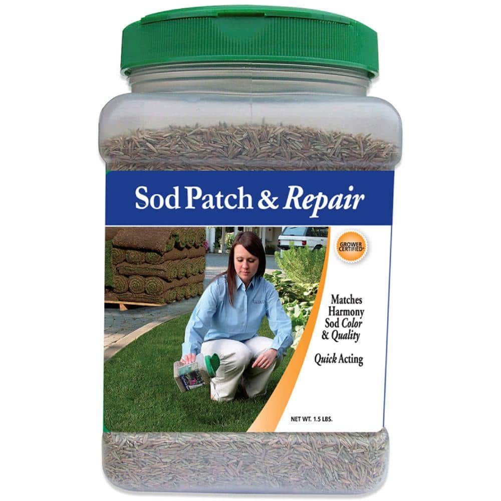 Harmony 1.5 lb. Sod Patch and Repair Seed 25093 - The Home Depot