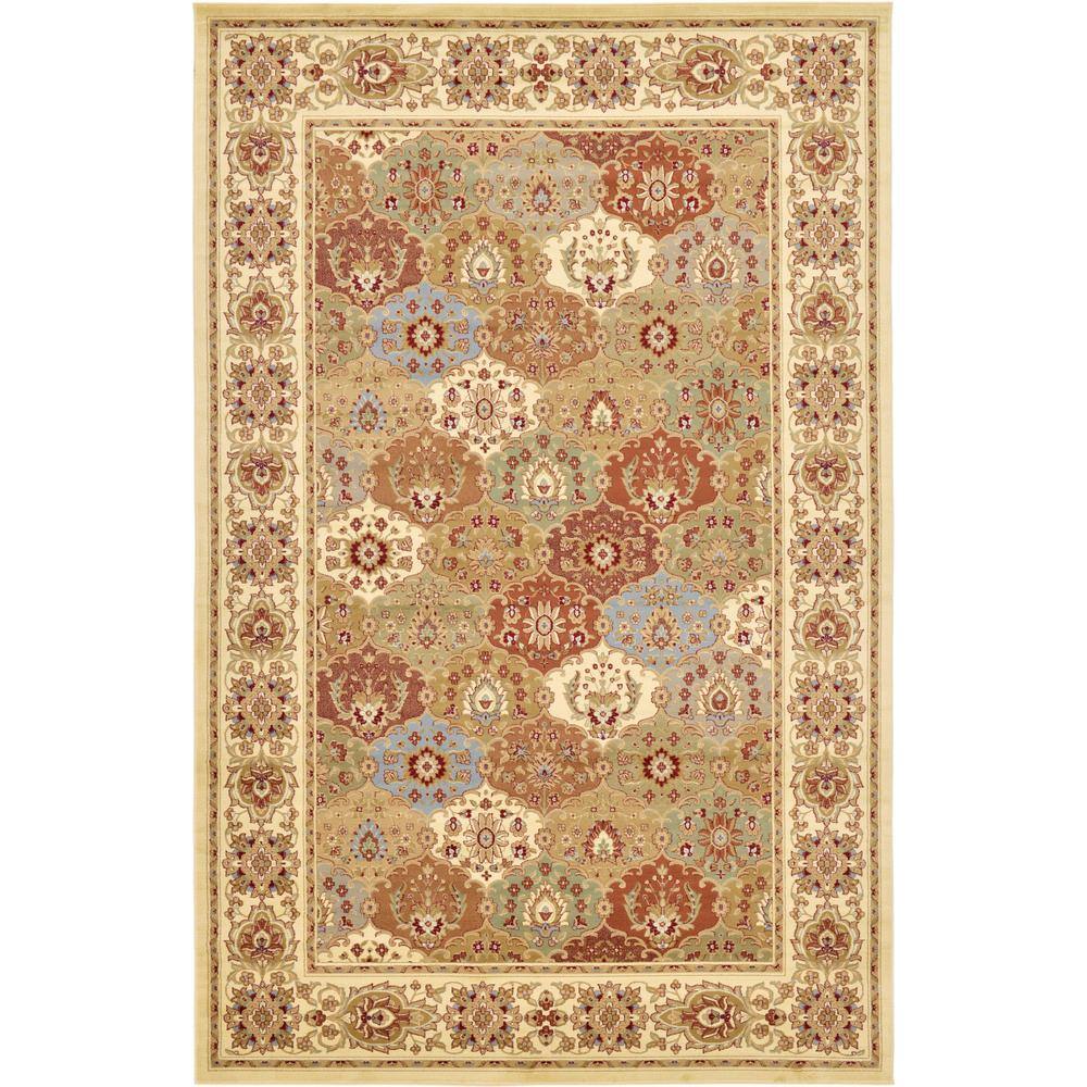 Unique Loom Voyage Athens Ivory 10' 6 x 16' 5 Area Rug 3120320 - The ...