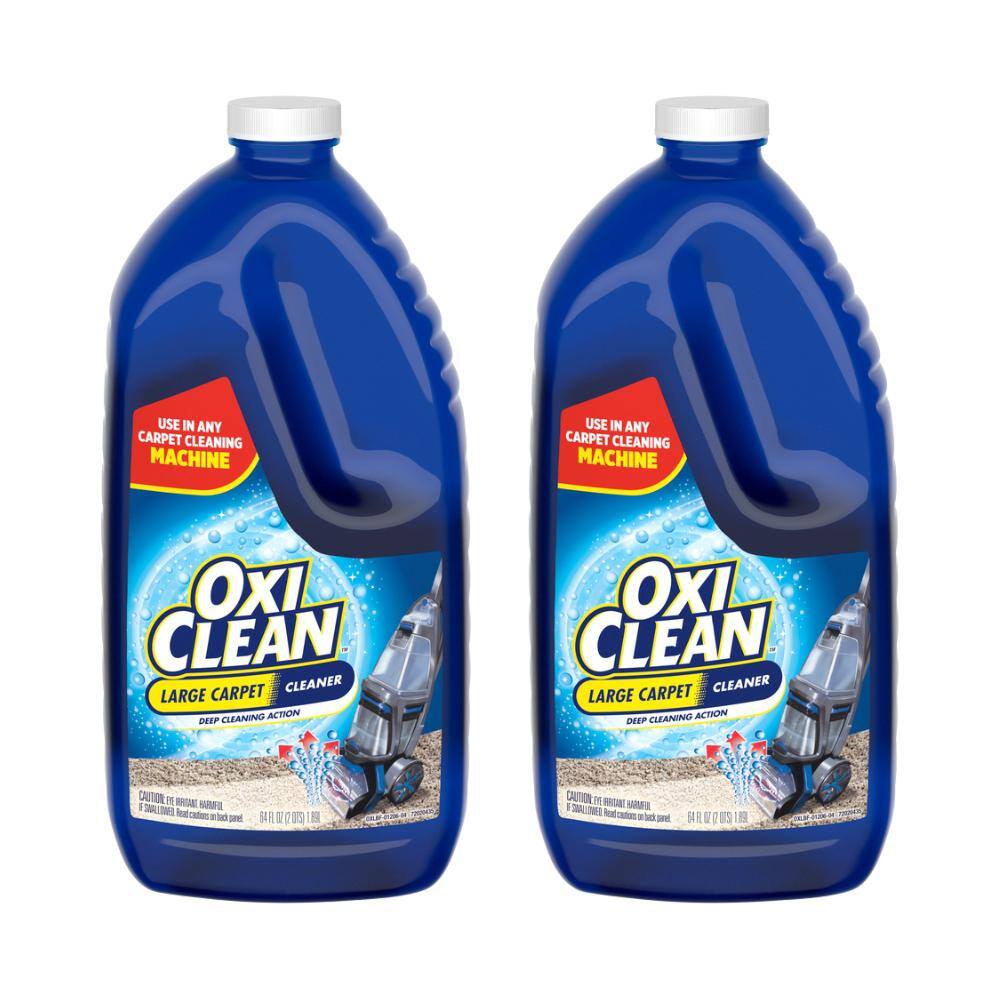 OxiClean 64 oz. Oxi Clean Large Area Carpet Cleaner, (2-Pack) 01206-2 ...