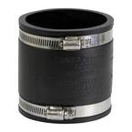 EASTMAN 3 in. x 3 in. PVC DWV Mechanical Flexible Coupling 86005 - The ...