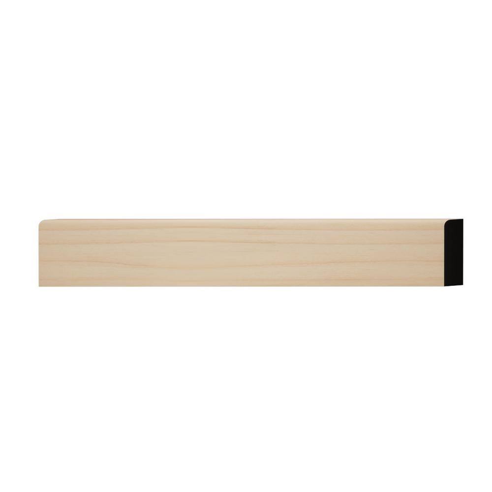 Ekena Millwork WM887 0.38 in. D x 1.25 in. W x 6 in. L Wood (Alder ...