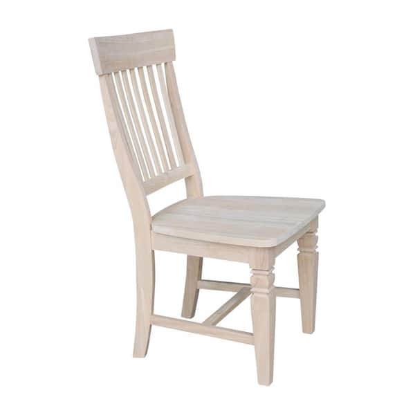 Unfinished Wood - Dining Chairs - The Home Depot