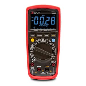 Commercial Electric 600-Volt True RMS Auto-Ranging Digital Multimeter ...