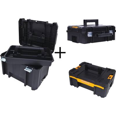 Stackable DEWALT TSTAK Storage Collection – Tools – The Home Depot