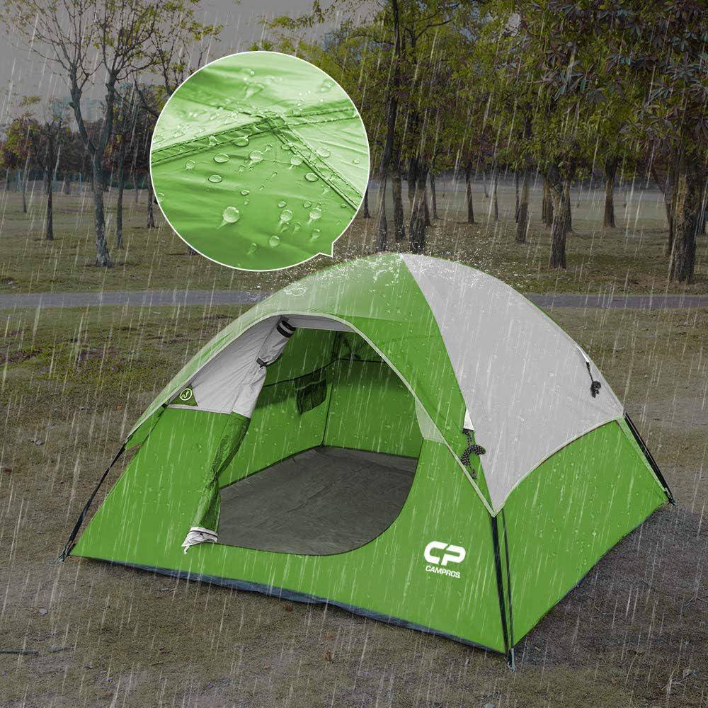 ‎Green3 Person Tent - Dome Tents for Camping, Waterproof Windproof ...