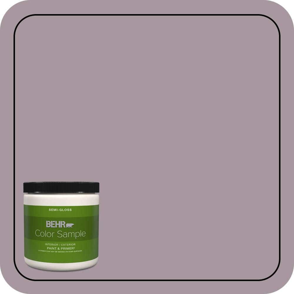 BEHR PREMIUM PLUS 8 oz. #N110-3 Fig Preserves Semi-Gloss Interior ...