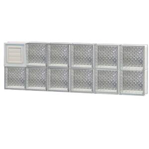 Clearly Secure 46.5 in. x 17.25 in. x 3.125 in. Frameless Diamond ...