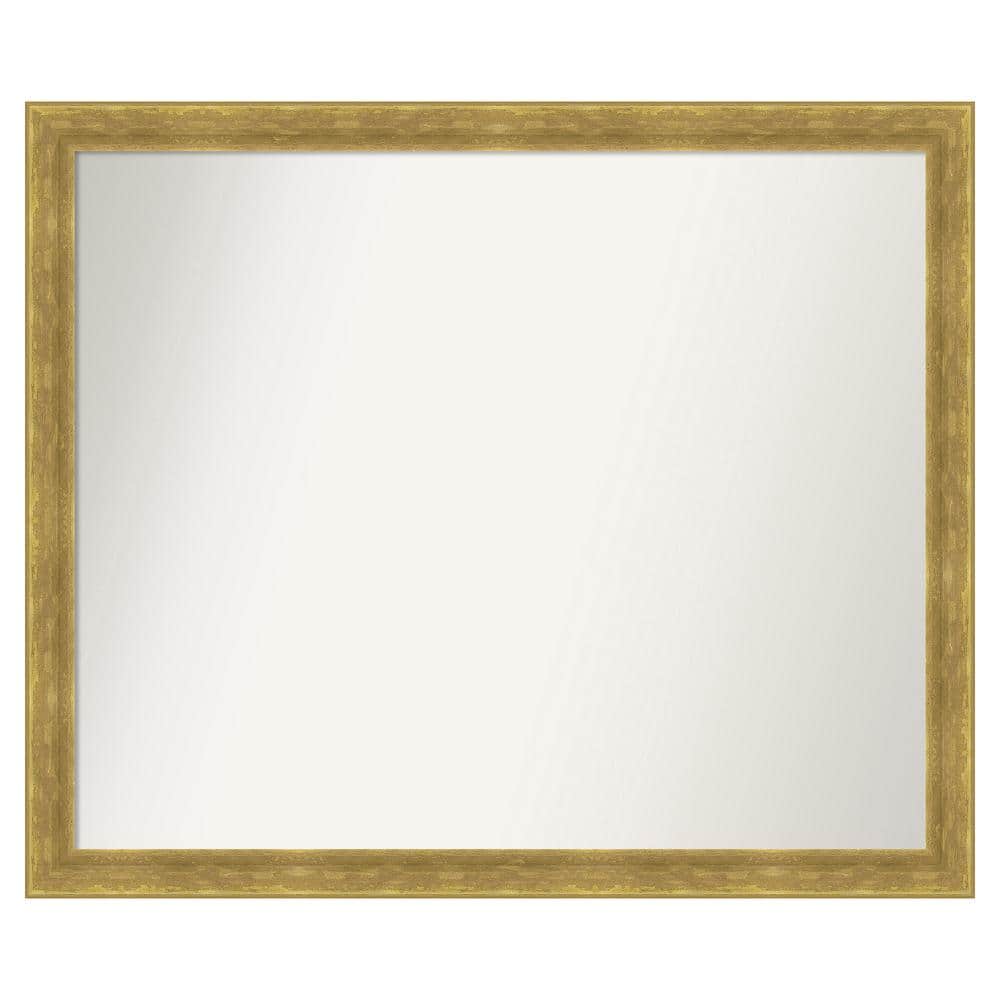 Amanti Art Angled Gold 37.25 in. x 31.25 in. Custom Non-Beveled Matte ...