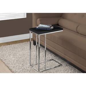 Espresso End Table with Cup Holders HD3197 - The Home Depot