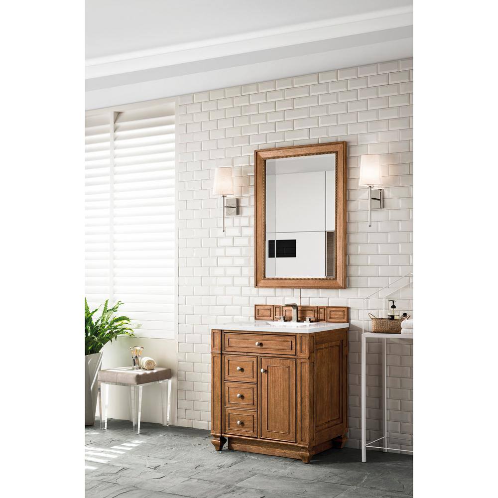 James Martin Vanities Bristol 30.0 in. W x 23.5 in. D x 34 in. H ...