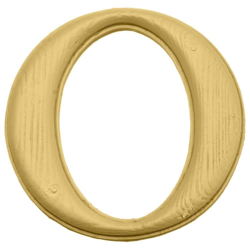 HY-KO 7 in. Simulated-Wood Number 0 GB-7/0 - The Home Depot