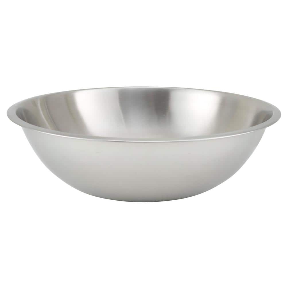 Winco 13 qt. Stainless Steel Heavy-duty Mixing Bowl MXHV-1300 - The ...