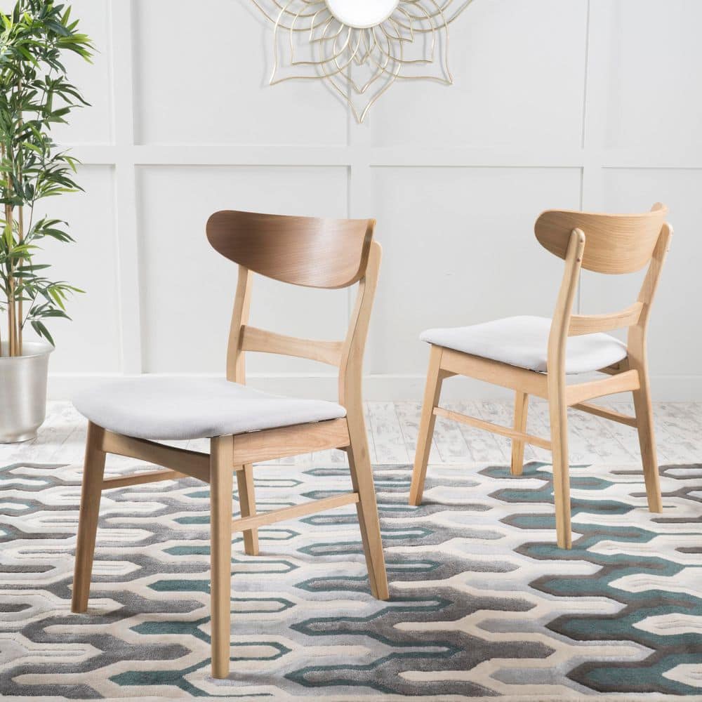 Harper & Bright Designs Exquisite Mid-Century Modern Natural Oak and ...